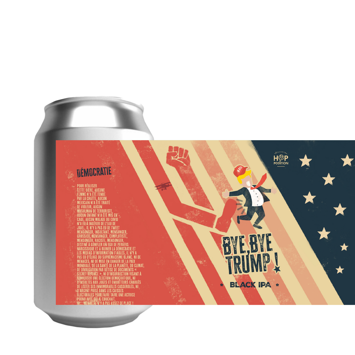Bye Bye Trump - Black IPA - 6,5% – My Beer Box